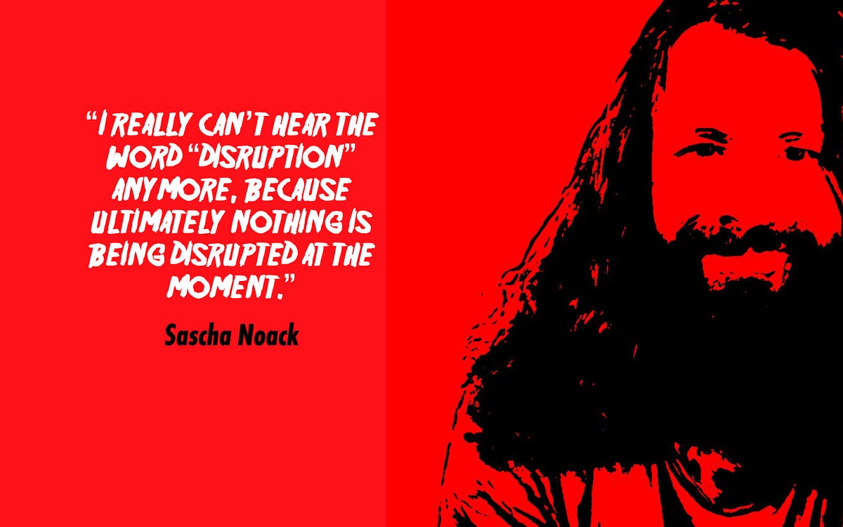InsurTech, Big Tech and Disruption — An Interview with Sascha Noack ...