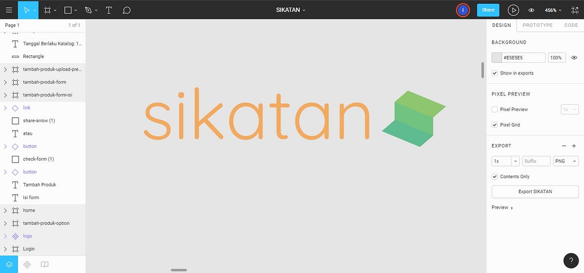 Menggunakan Figma untuk Membuat Mock-up Sikatan | by Ismail Shalih ...