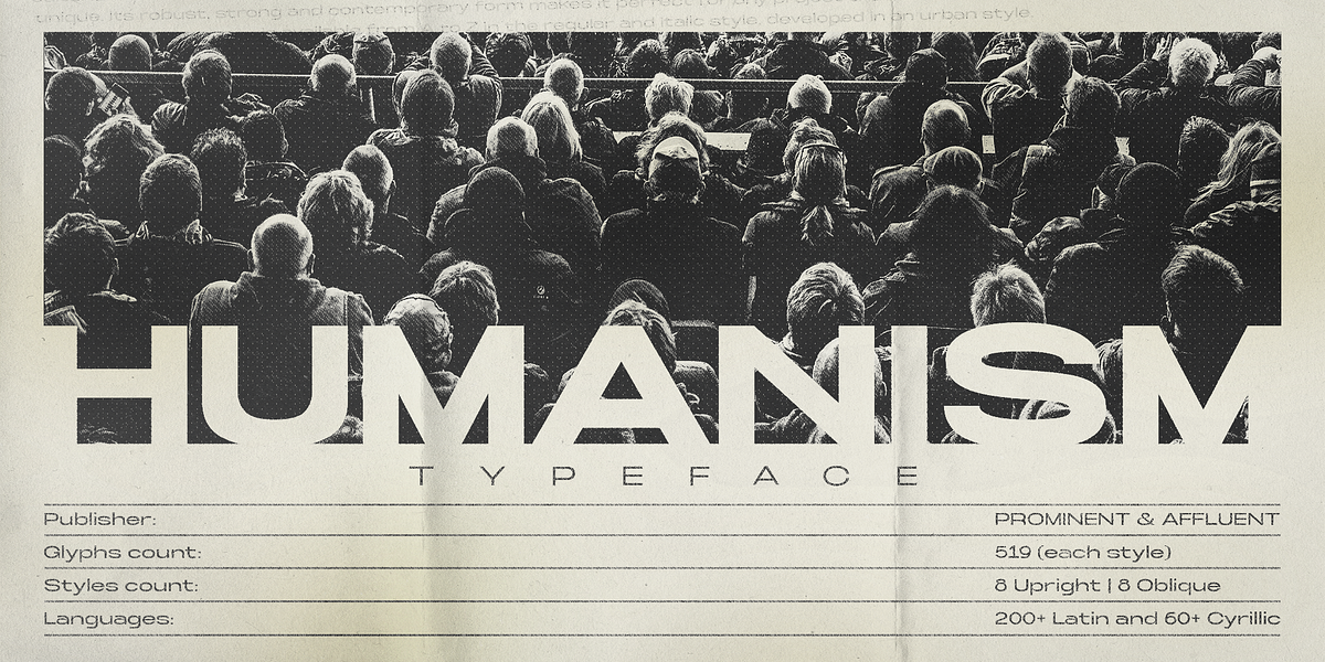 Deciphering the Creative Journey Behind the ‘Humanism’ Font | by ...