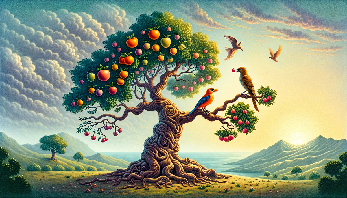 The Two Birds on the Same Tree. Finding Peace in Duality | by Sue ...
