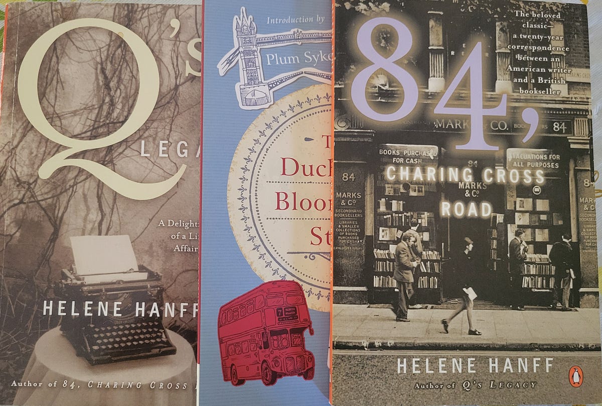 The Helene Hanff Trilogy You Should Read This Fall | by Paul Combs | Medium