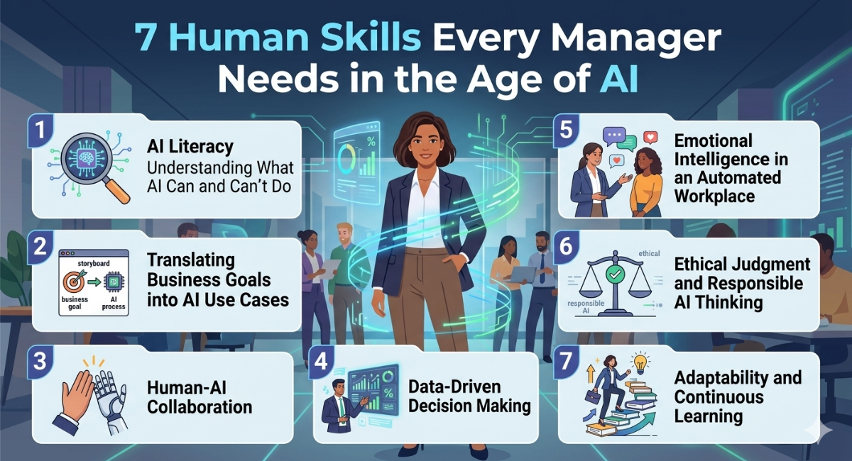 7 Human Skills Every Manager Needs in the Age of AI | by Global Skill ...