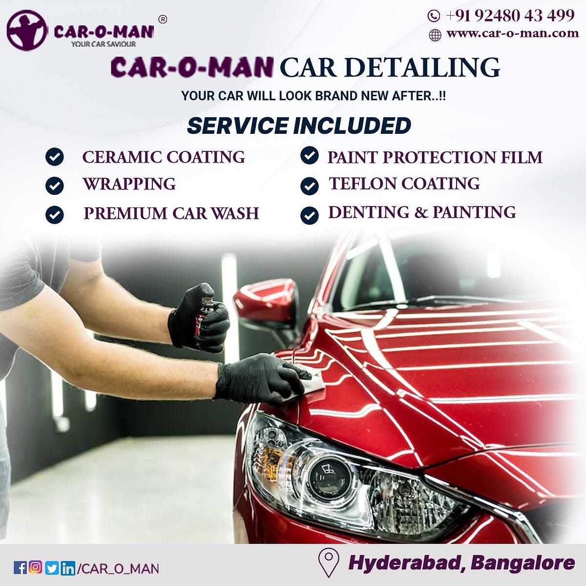 CAR-O-MAN — №1 Multibrand Car Service Station - Caroman - Medium