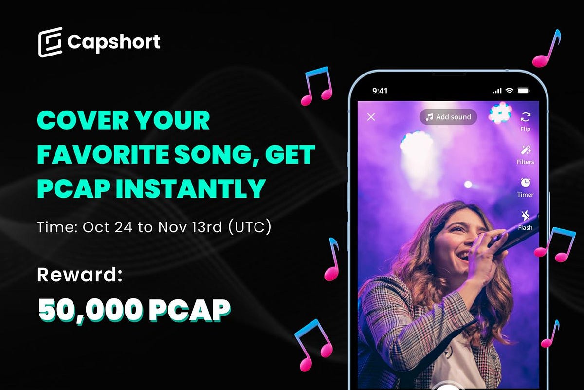 🎶 COVER YOUR FAVORITE SONG, GET PCAP INSTANTLY 🎶 | by Capshort | Medium