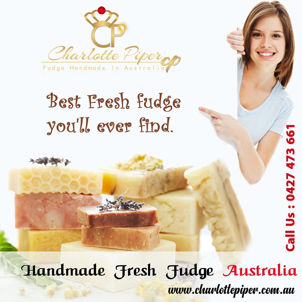 Fresh Handmade Fudge — Unique Taste — www.charlottepiper.com.au | by ...