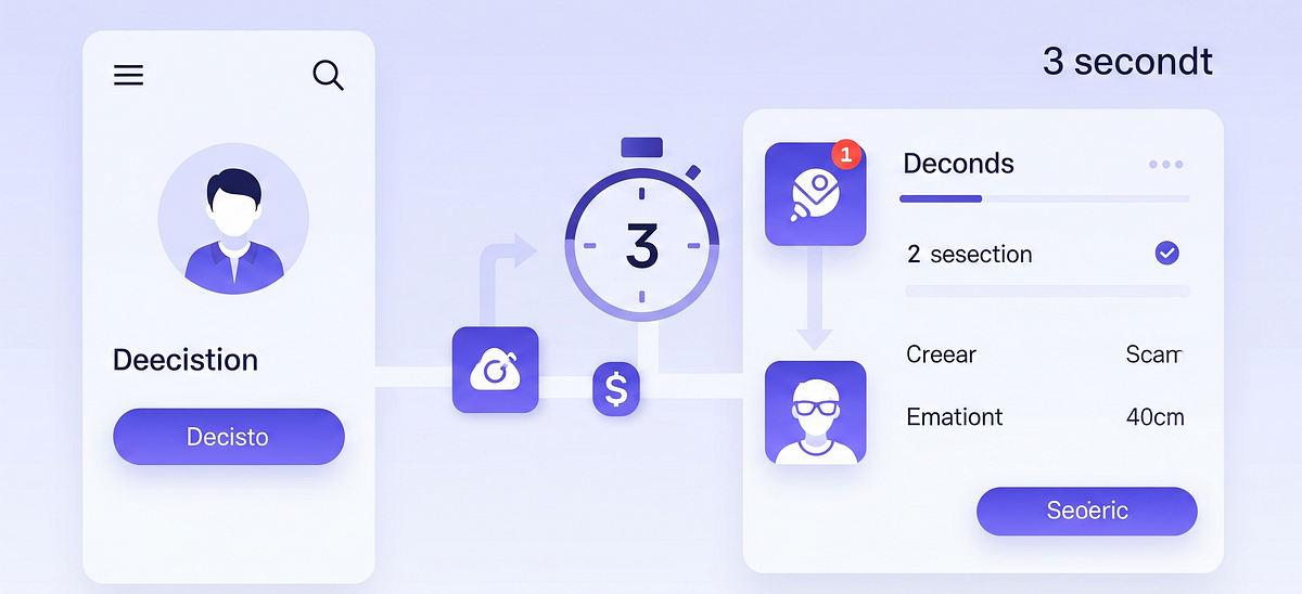 Design for the blink: How to capture user attention in 3 seconds | by ...