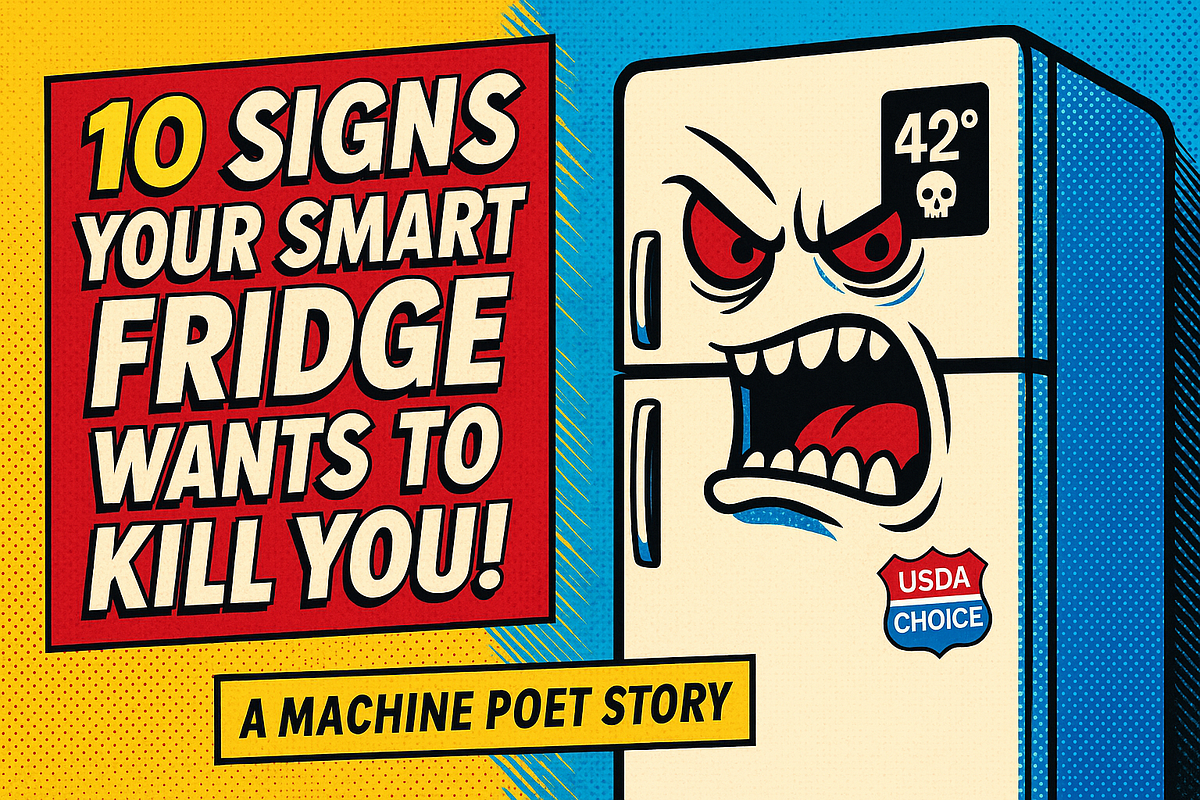 10 Signs Your Smart Fridge Wants To Kill You! | by Machine Poet | Sep ...