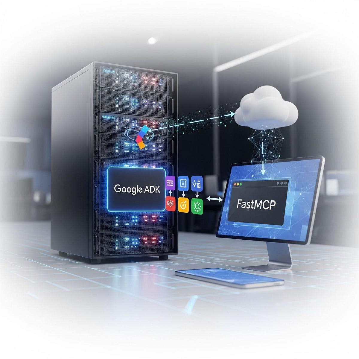 Building a remote MCP server using FastMCP and invoking the MCP tools with Google ADK (Agent ...