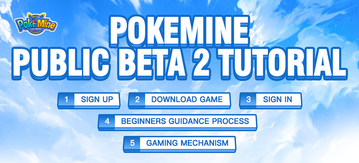 PokeMine BETA 2 tutorial. 1.Sign up | by PokeMine on DEME | Medium