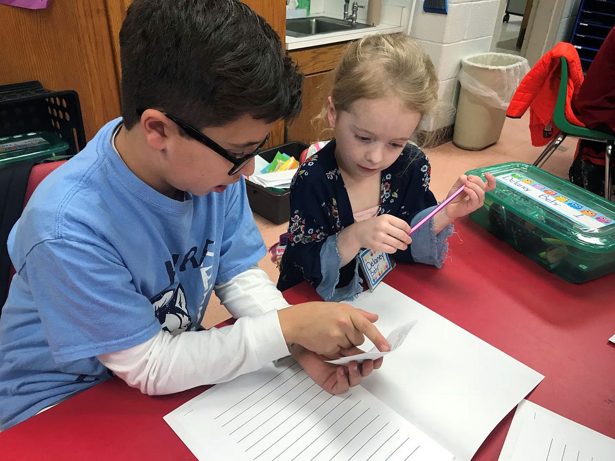Hurffville Elementary School student make cards for hospice patients ...