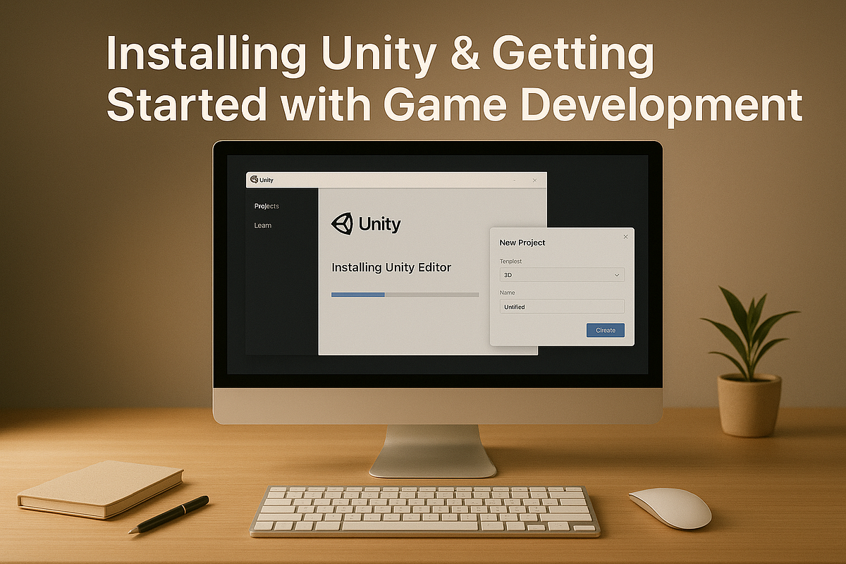 Installing Unity & Getting Started with Game Development | by SENDONET ...
