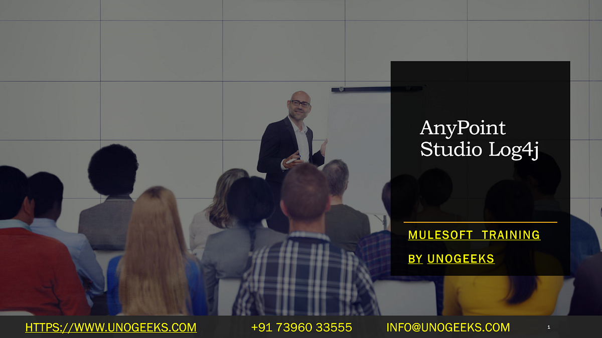 AnyPoint Studio Log4j. In MuleSoft’s Anypoint Studio, you can… | by ...