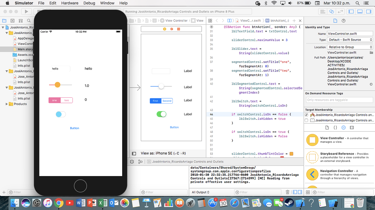 xCode Colors and Element Properties | by José Antonio Canizales | Medium