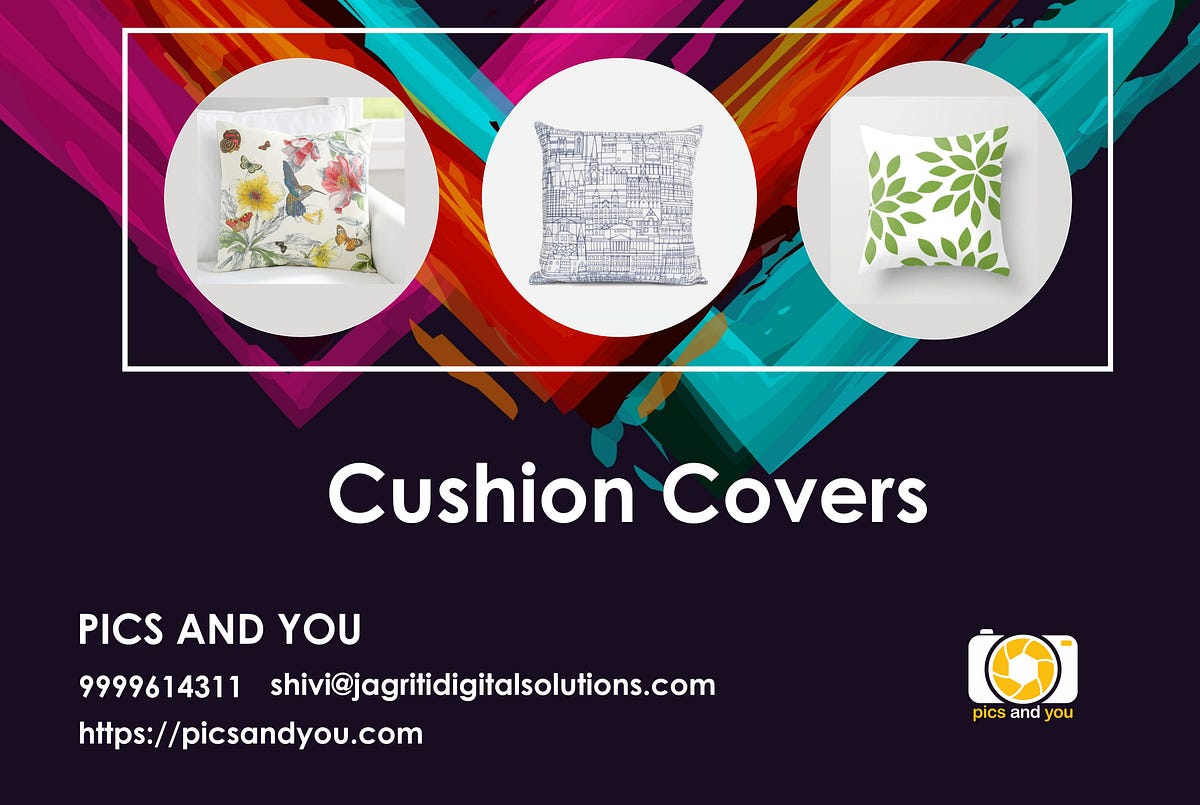 Customized Printed Cushion Covers | by Pics and You | Medium