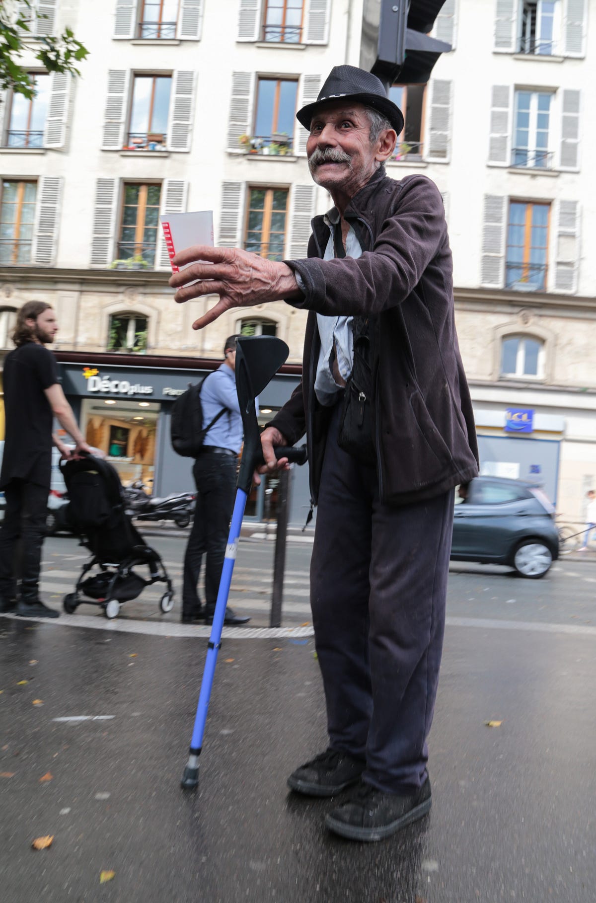 A Paris evening. A drunk woman is vaguely howling along… | by Tim ...