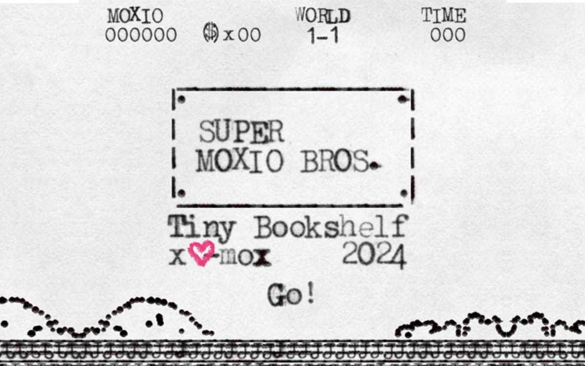 Mario’s Typewriter Edition “Super Moxio Bros” | by KREA BLOG | Jul ...