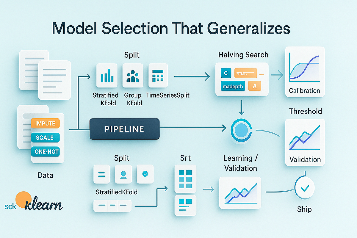 10 scikit-learn Model Selection Workflows That Don’t Overfit | by Modexa | Medium