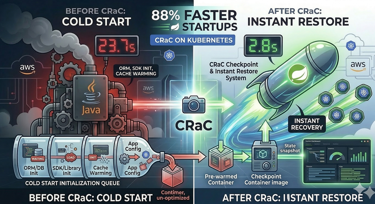 CRaC in Production: 88% Faster Spring Boot Startups on Kubernetes | by ...