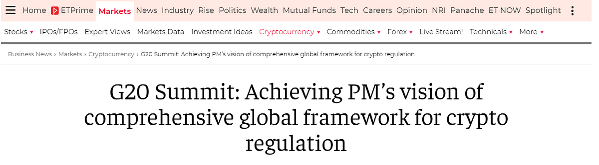 G20 Summit: Achieving PM’s vision of comprehensive global framework for ...