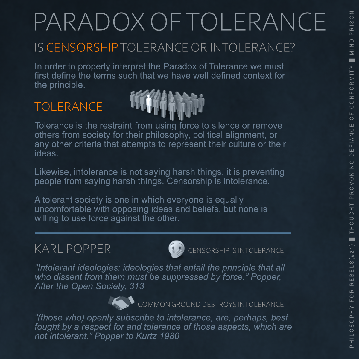 Paradox of Tolerance and Censorship | Medium