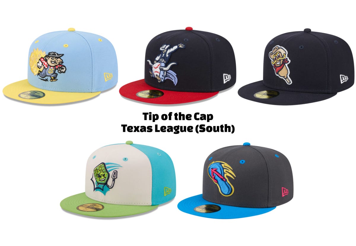 Wild & Wacky: Texas League South’s Minor League Baseball Hats | by Ned ...