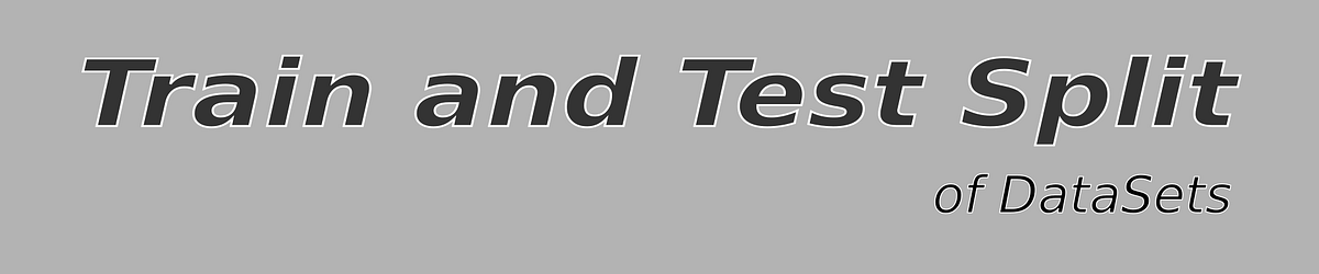 Train and Test Data Split. ytryht6u | by Hitesh Mandav | Medium