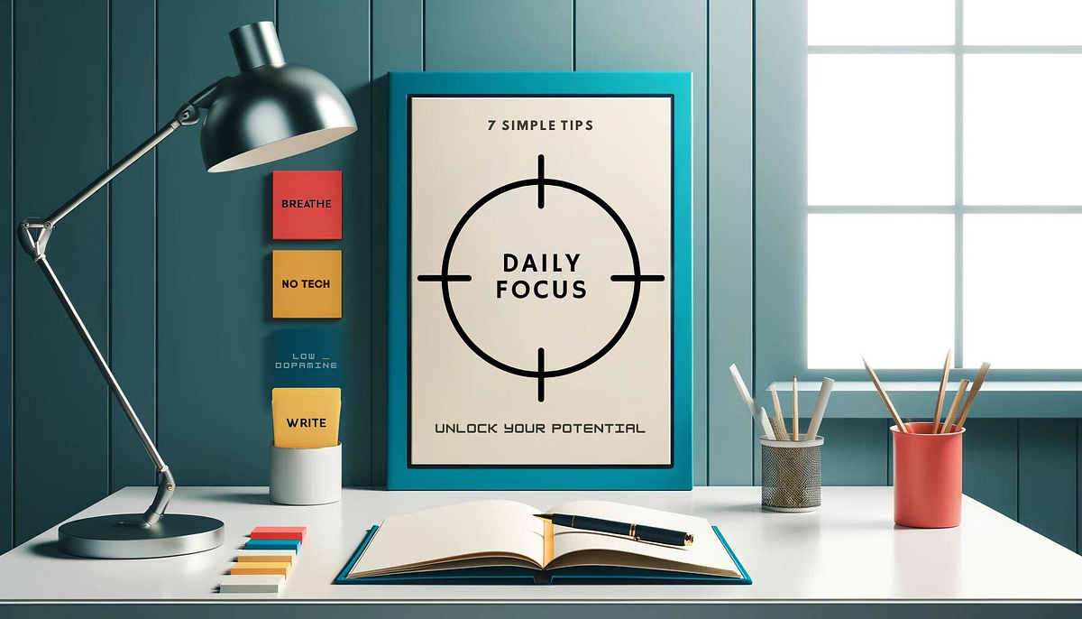 7 Simple Tips to Improve Daily Focus | by TwosJoe | TwosApp | Medium