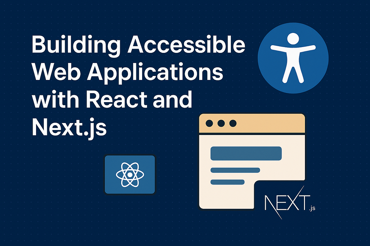 Building Accessible Web Applications with React and Next.js | by Satyam Sagar | Aug, 2025 | Medium