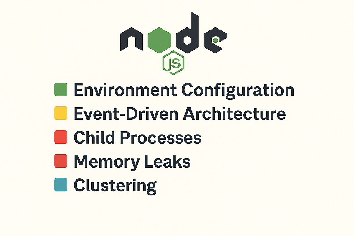 Node.js Interview Q&A: Day 13. Environment Config, Events, Child… | by Dipak Ahirav | DevInsight ...