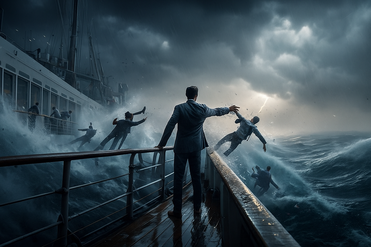 The Crisis of Leadership: Are We Managing the Storm or Just Throwing ...