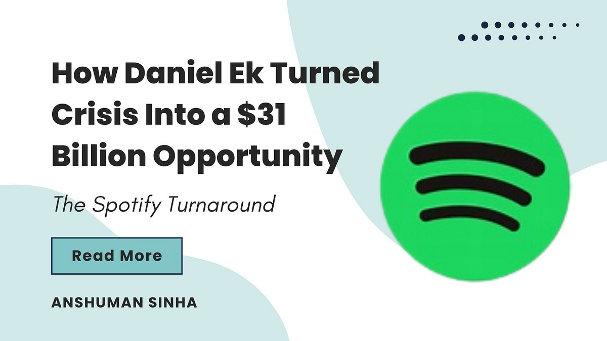 The Spotify Turnaround: How Daniel Ek Turned Crisis Into a $31 Billion ...