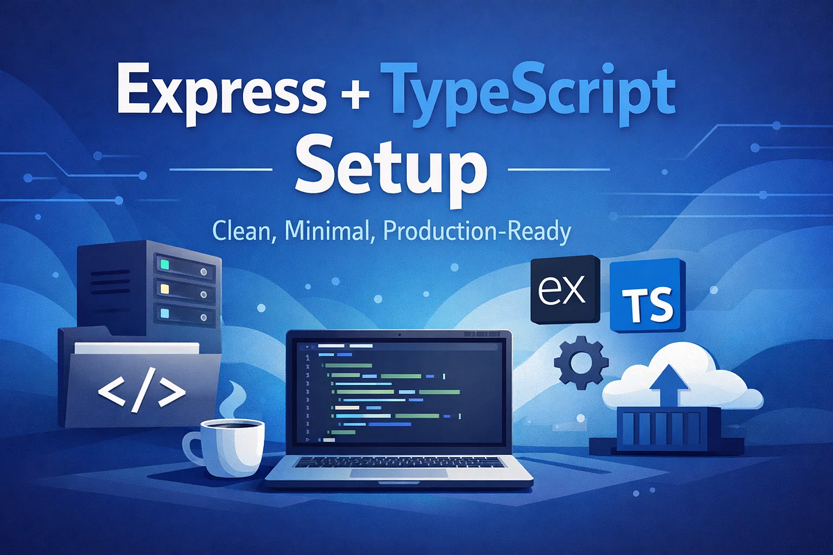 Express + TypeScript Setup (Clean, Minimal, Production-Ready) | by Kishore | Jan, 2026 | Medium