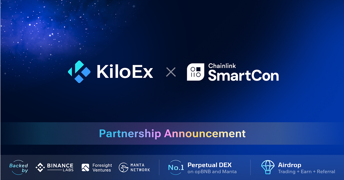 KiloEx x Chainlink @SmartCon HK. Event Period: 2024/10/30–2024/11/15 | by KiloEx | KiloEx | Medium
