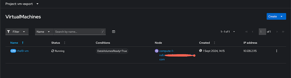 Exporting an OpenShift Virtual Machine to a Different Cluster Made Easy | by ROHAN SHINDE | Medium
