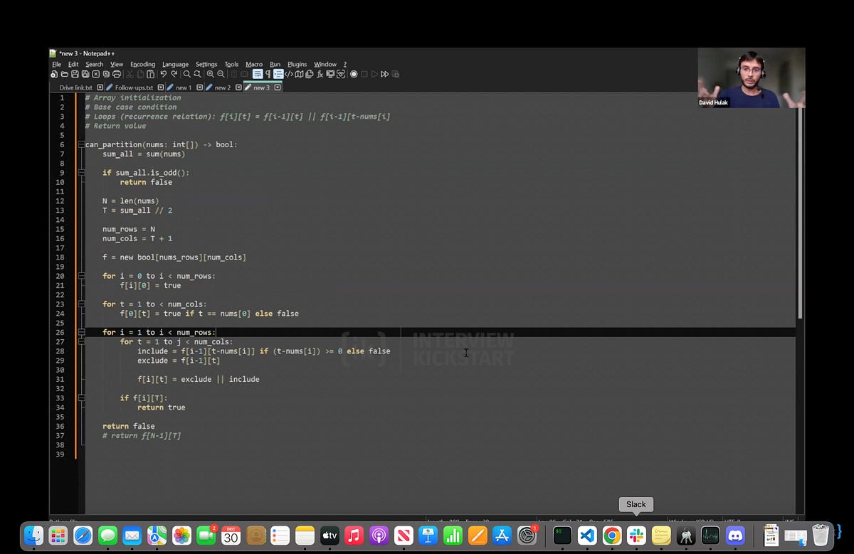 Program Pattern for DP Problems - Rajat Ghosh - Medium