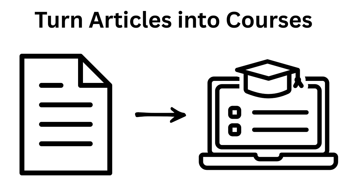 How to Turn an Article into a Course | by CodeQuest | Nov, 2025 | Medium