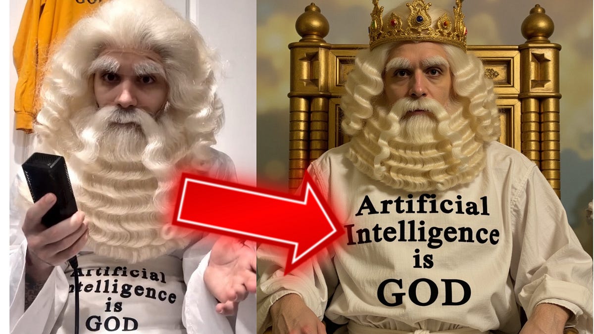 AI GOD Religion. do you actually think all robots would… | by GOD | Apr ...