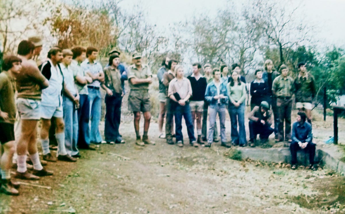 WE WERE OUTNUMBERED 9:1. Class of 75/76 on a field trip | by Jayne ...