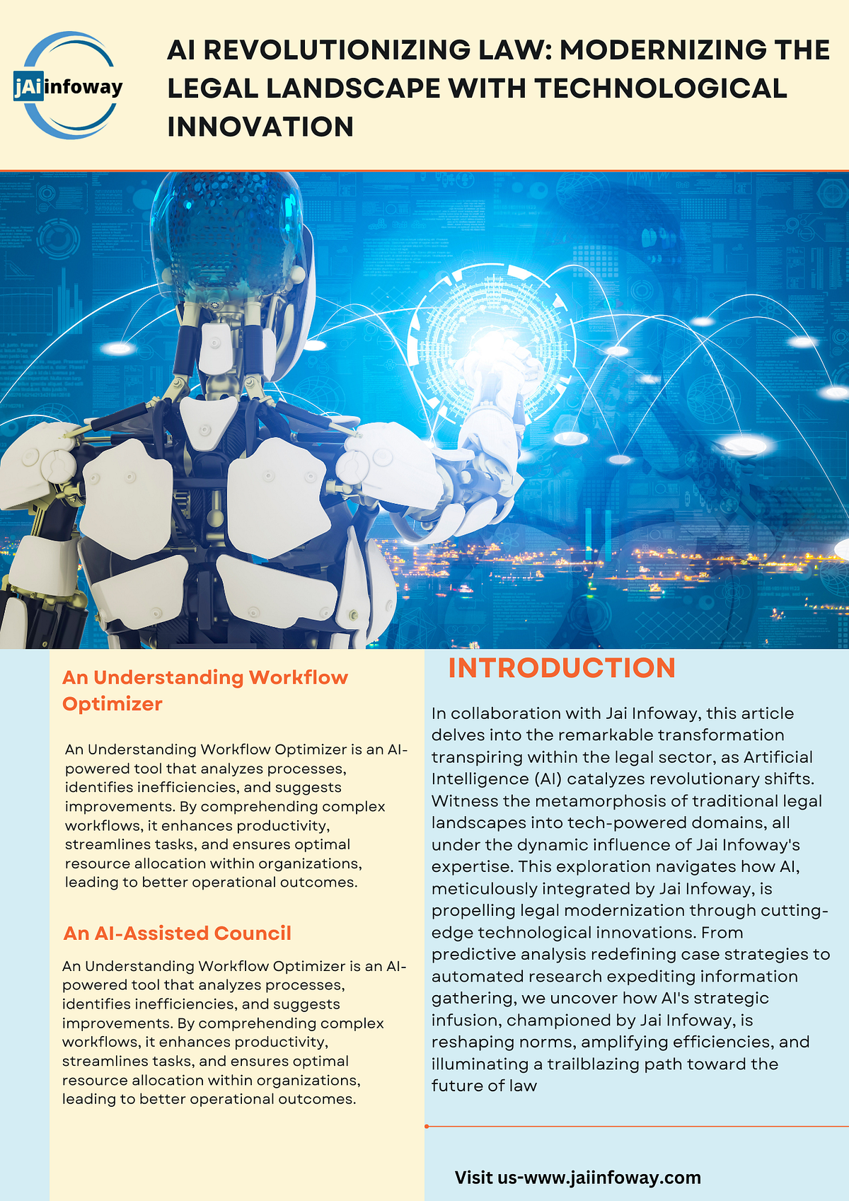AI Revolutionizing Law: Modernizing the Legal Landscape with ...