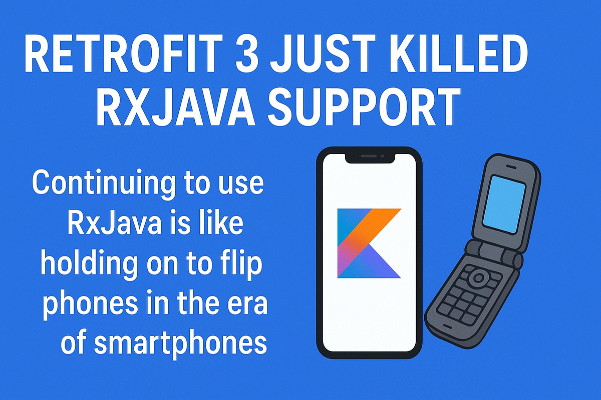 Retrofit 3 Just Killed RxJava Support — Continuing to use RxJava is like holding on to flip ...