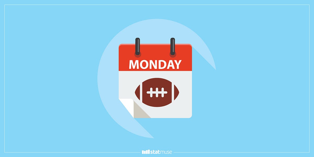 Monday Night Football Week 4 Stat Preview | by Chad Shanks | Medium