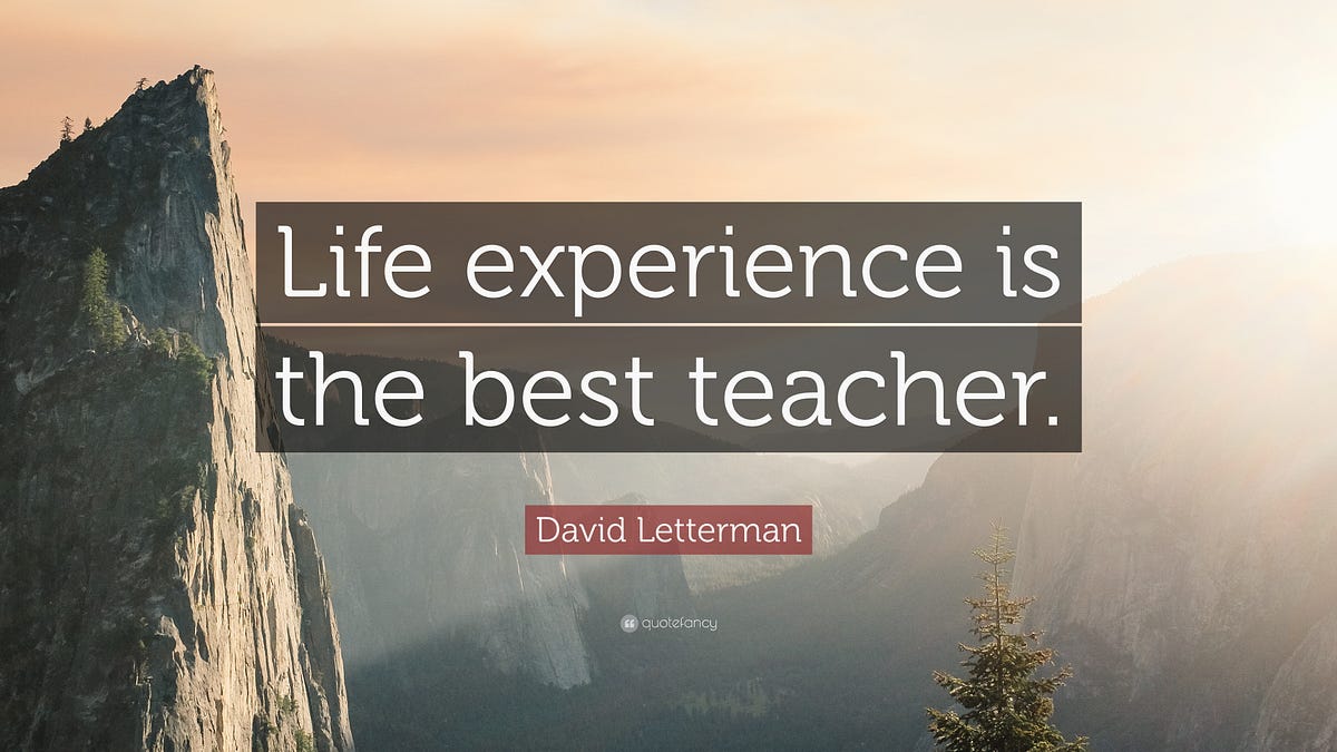 10 things to experience in life. Life is all about experiences. To live ...