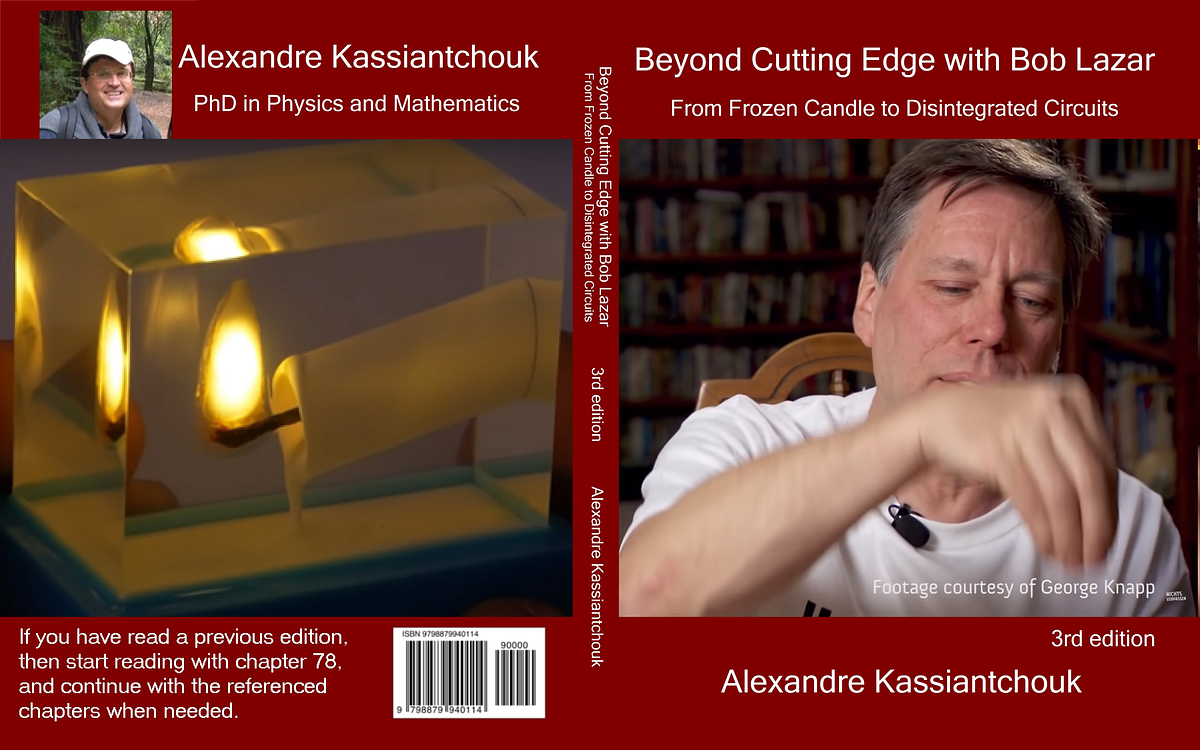 Beyond Cutting Edge with Bob Lazar, 3rd edition, Just Published - Time ...