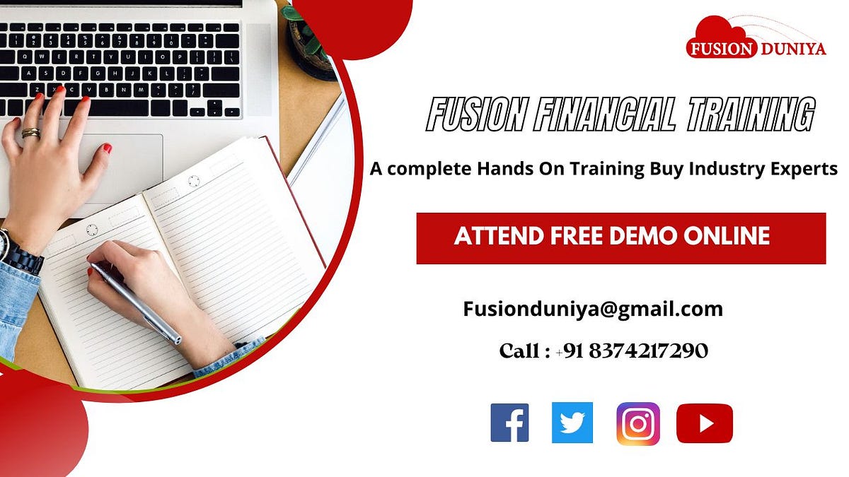 Oracle Financials Cloud training. Oracle Fusion Financials Training is ...