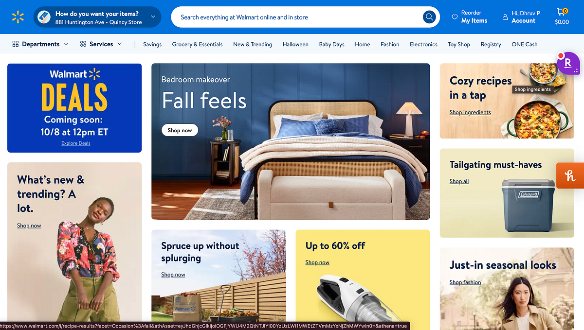 Redesigning the Shopping Cart Experience for Walmart | by Charmy Paresh ...