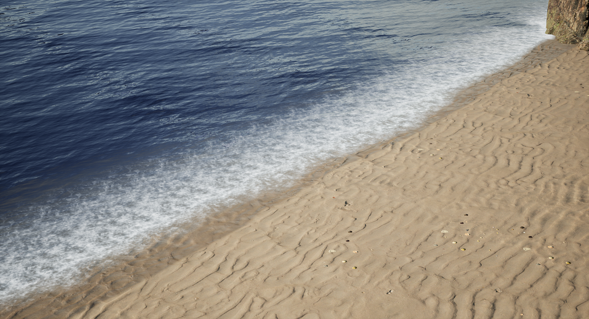 Creating a realistic beach to ocean transition in Unreal Engine 4 | by ...