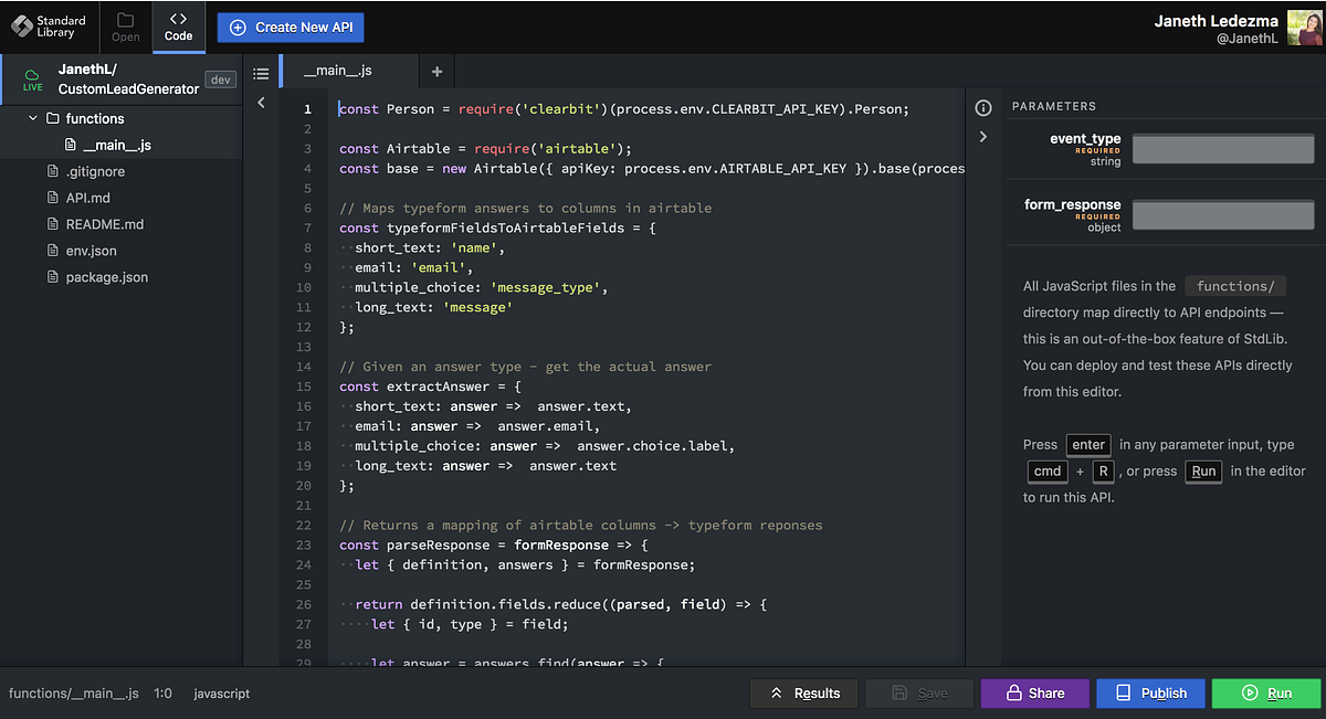 Build a Lead Generator in 5 Minutes with Standard Library | by Janeth ...