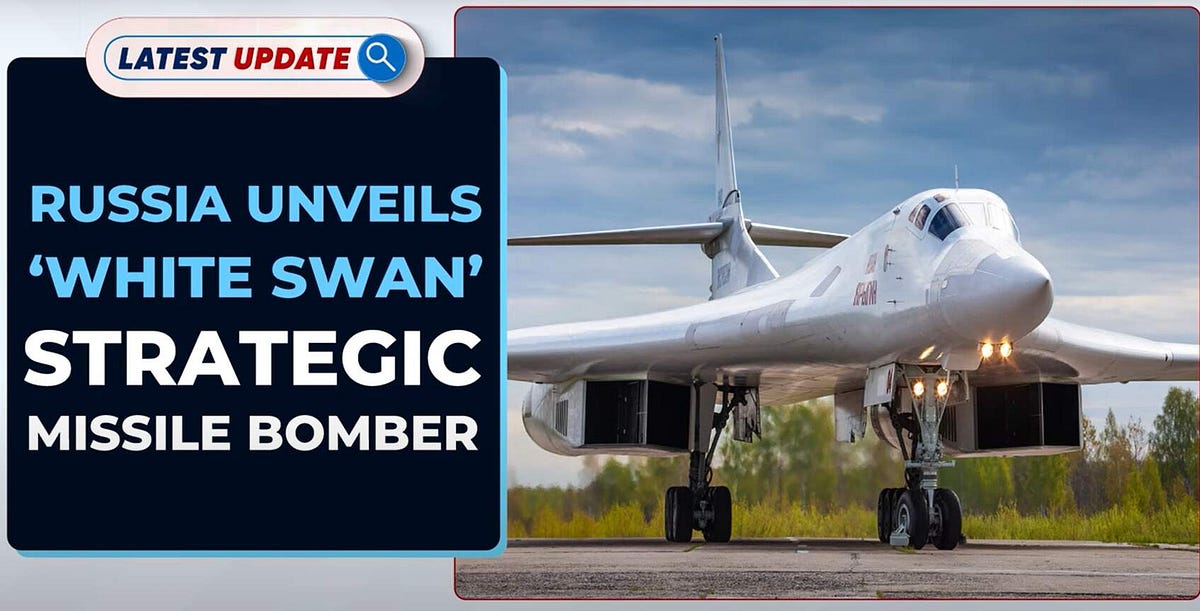 Rasiya unveils white swan strategic missile bomber Recently Russia’s defence forces and unveiled ...
