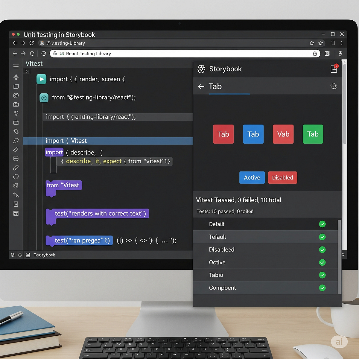 Mastering Unit Testing In Storybook With Vitest And React Testing