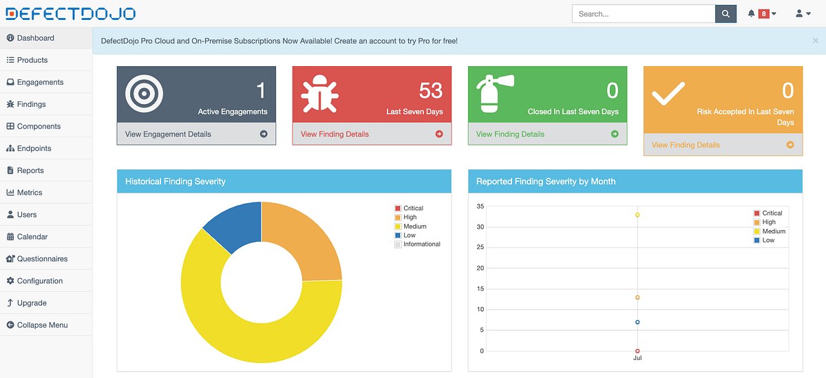 Getting Started with DefectDojo: Managing SAST and DAST Findings in One Place | by Yoshiyuki ...
